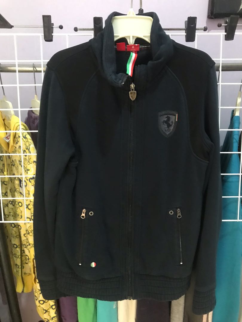 lamborghini hooded jacket puma #antibosan, Fesyen Pria, Pakaian , Baju ...