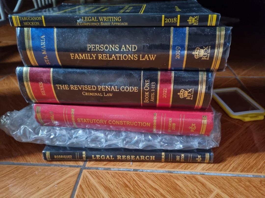Law books for 1st year law school students, Hobbies & Toys, Books ...