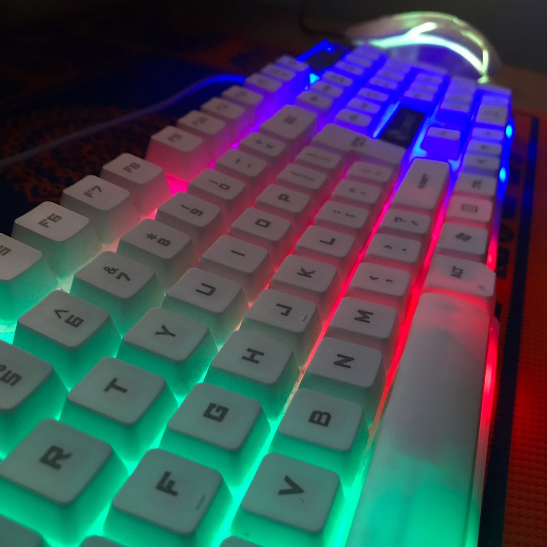 Limeide GTX300 Colorful LED Backlight Ergonomic Mechanical Gaming ...