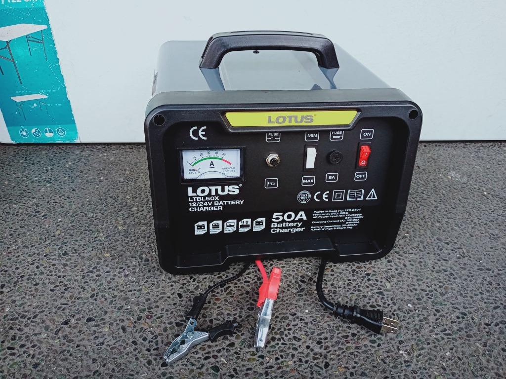 Lotus Battery Charger 12V/24V LTBL50X, Commercial & Industrial ...