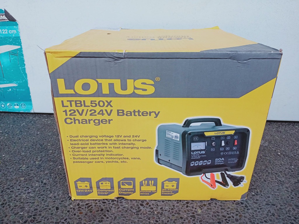 Lotus Battery Charger 12V/24V LTBL50X, Commercial & Industrial ...