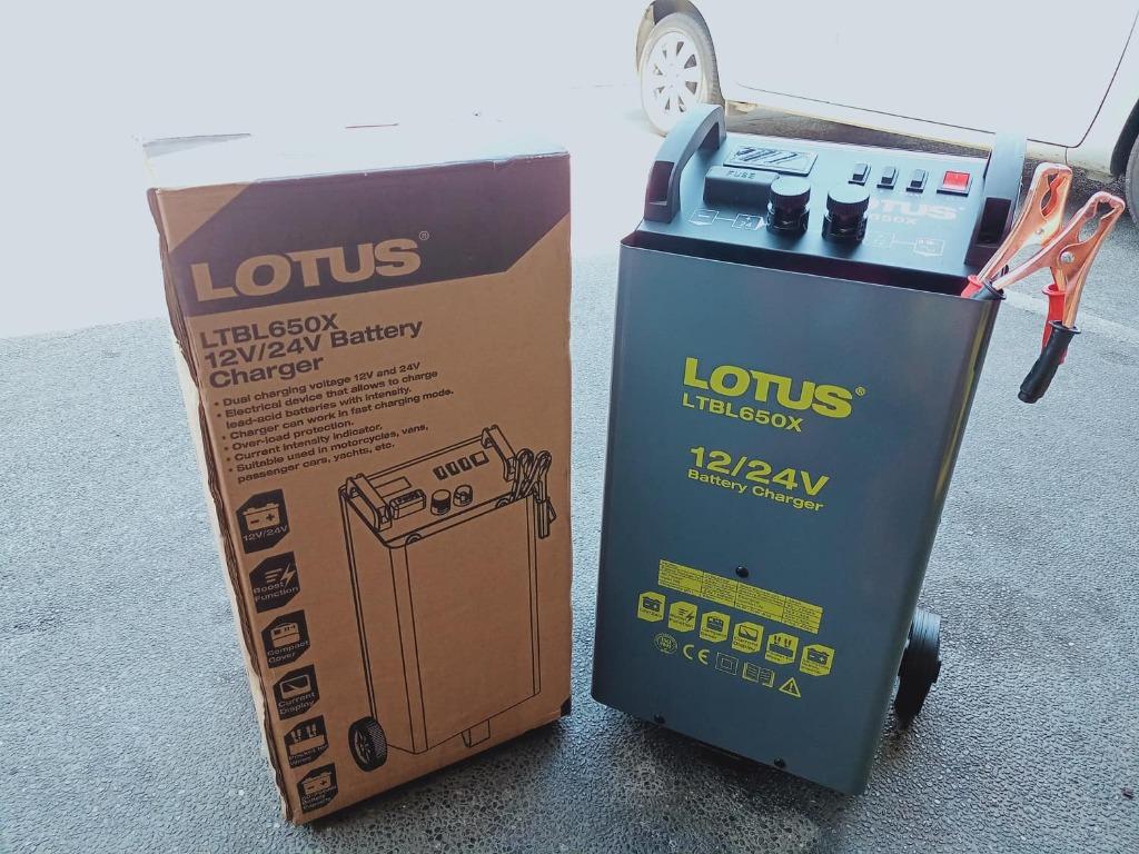 Lotus Battery Charger 12V/24V LTBL650X, Commercial & Industrial ...