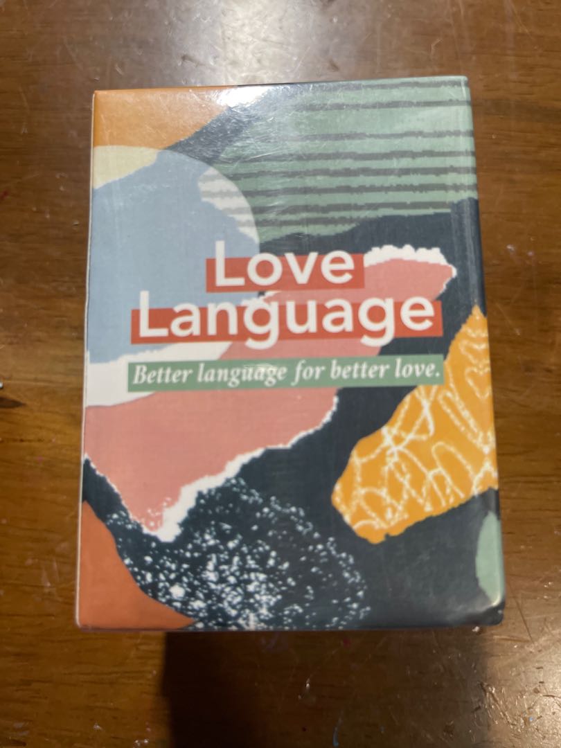 Love Language Card Game, Everything Else on Carousell