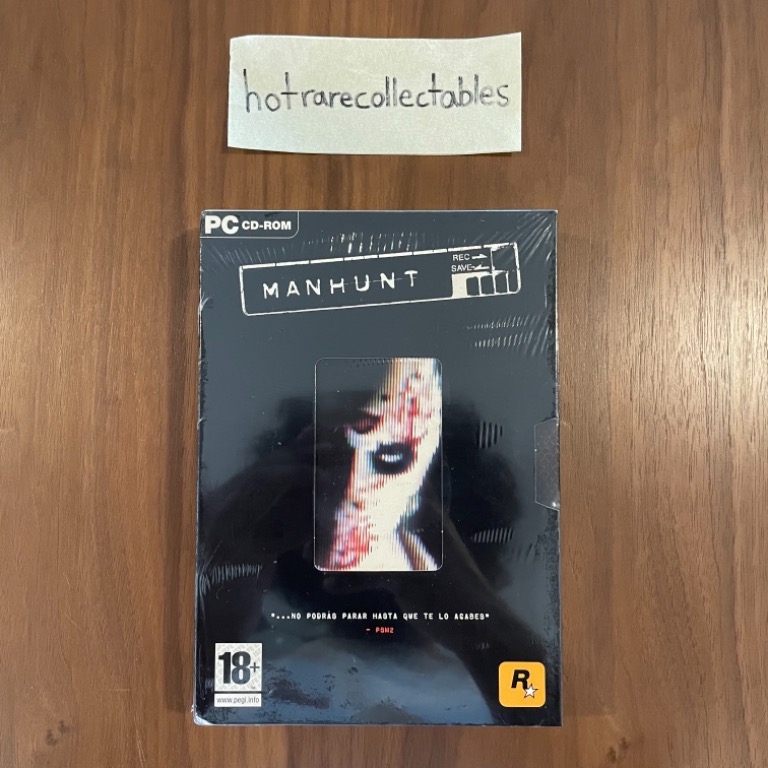 Manhunt (brand new & sealed) Rockstar Games , Video Gaming, Video Games ...
