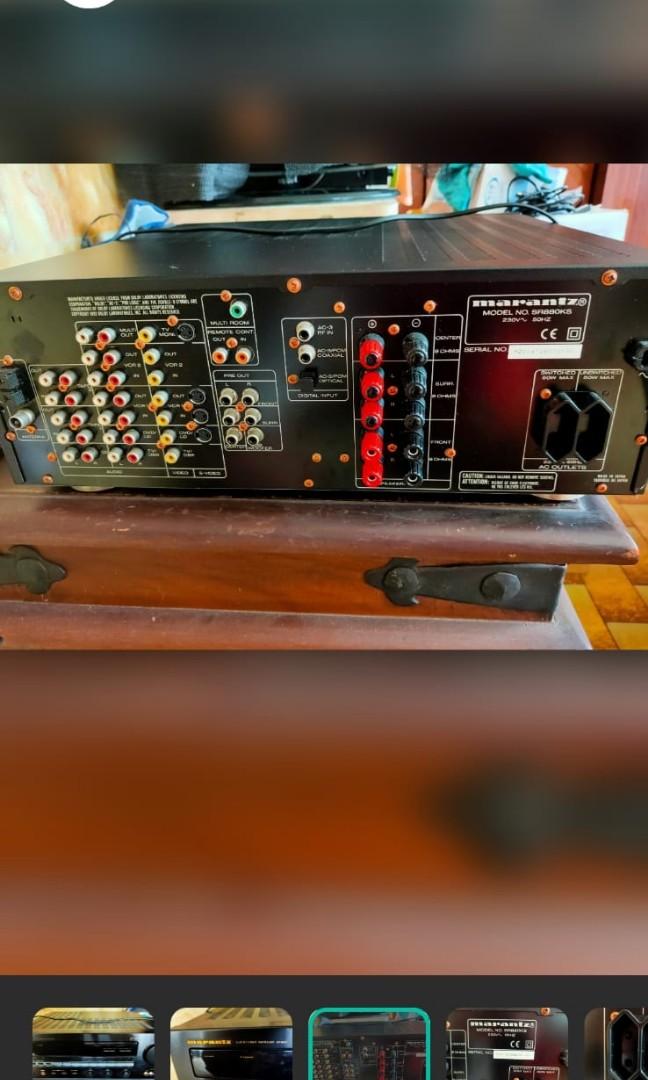 Marantz SR880 Amplifiers, Audio, Soundbars, Speakers & Amplifiers on ...