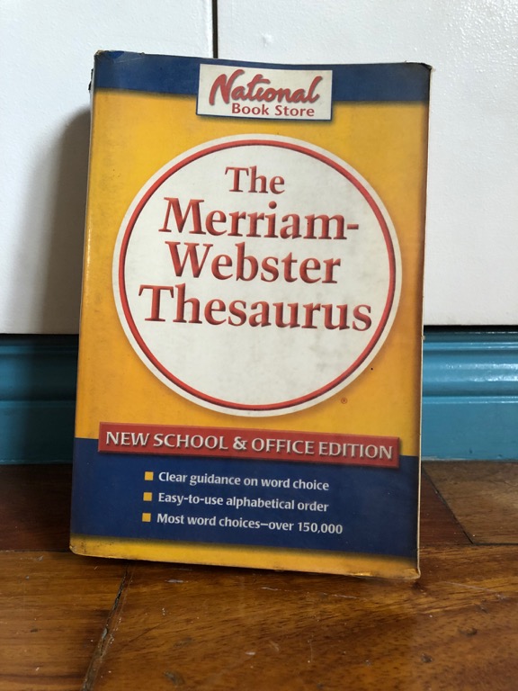 Merriam-Webster Thesaurus, Hobbies & Toys, Books & Magazines, Textbooks ...