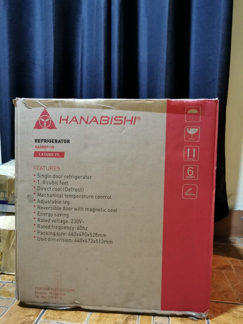 Mini refrigerator | Hanabishi Hasref 18, TV & Home Appliances, Kitchen ...