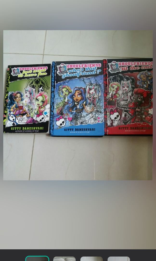 monster high books, Hobbies & Toys, Books & Magazines, Fiction & Non ...