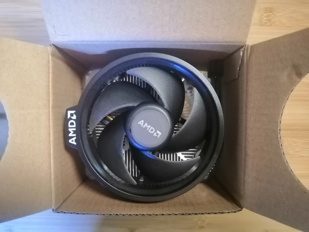 Original AMD wraith fan from ryzen 5 2600 unit bnew, Computers & Tech ...