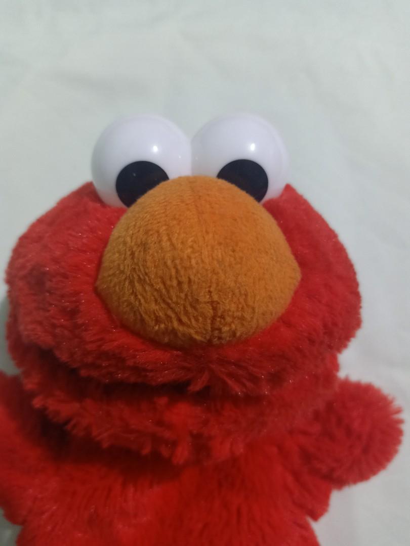 ORIGINAL SESAME STREET - ELMO.HAND PUPPET, Hobbies & Toys, Toys & Games ...