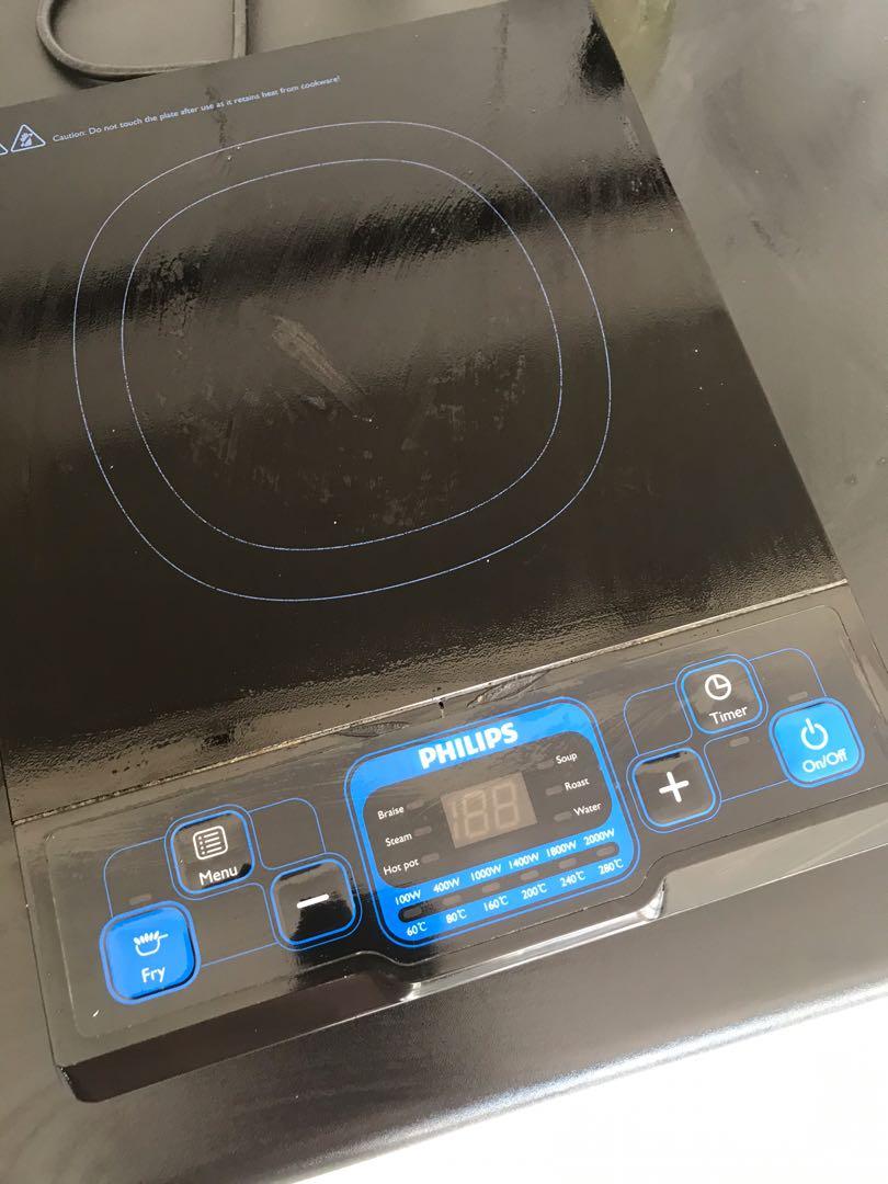 Philips induction cooker electric stove, TV & Home Appliances, Kitchen ...