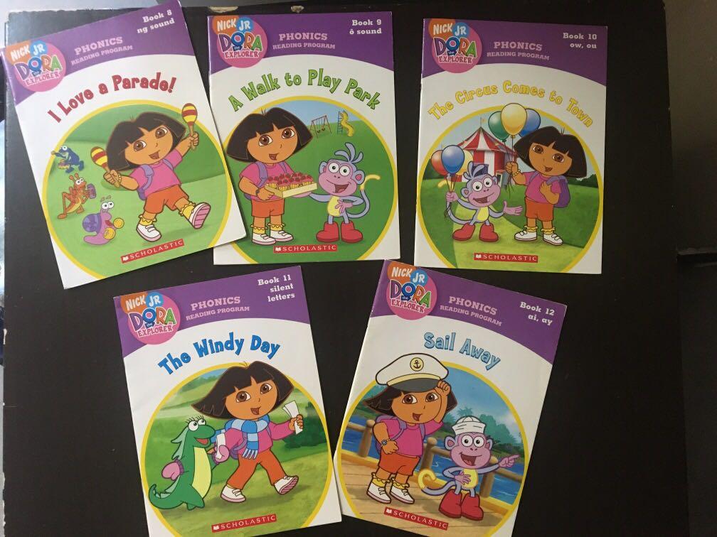Phonics reading program , DORA the EXPLORER ,Dora 書, 興趣及遊戲, 書本 & 文具 ...