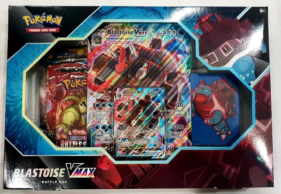 Pokemon Blastoise Vmax Box, Hobbies & Toys, Toys & Games on Carousell
