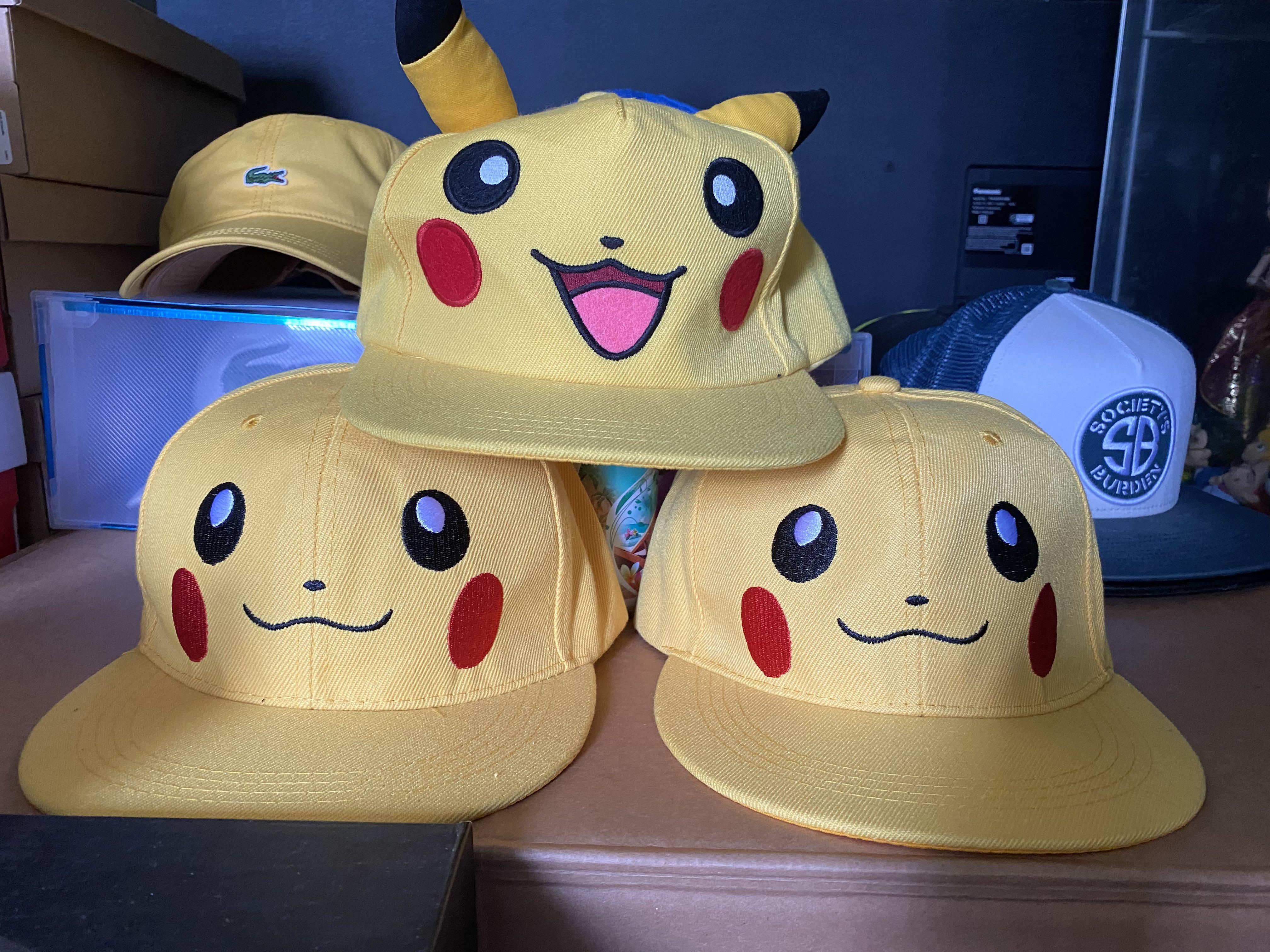Pokemon Pikachu Cap, Babies & Kids, Babies & Kids Fashion on Carousell
