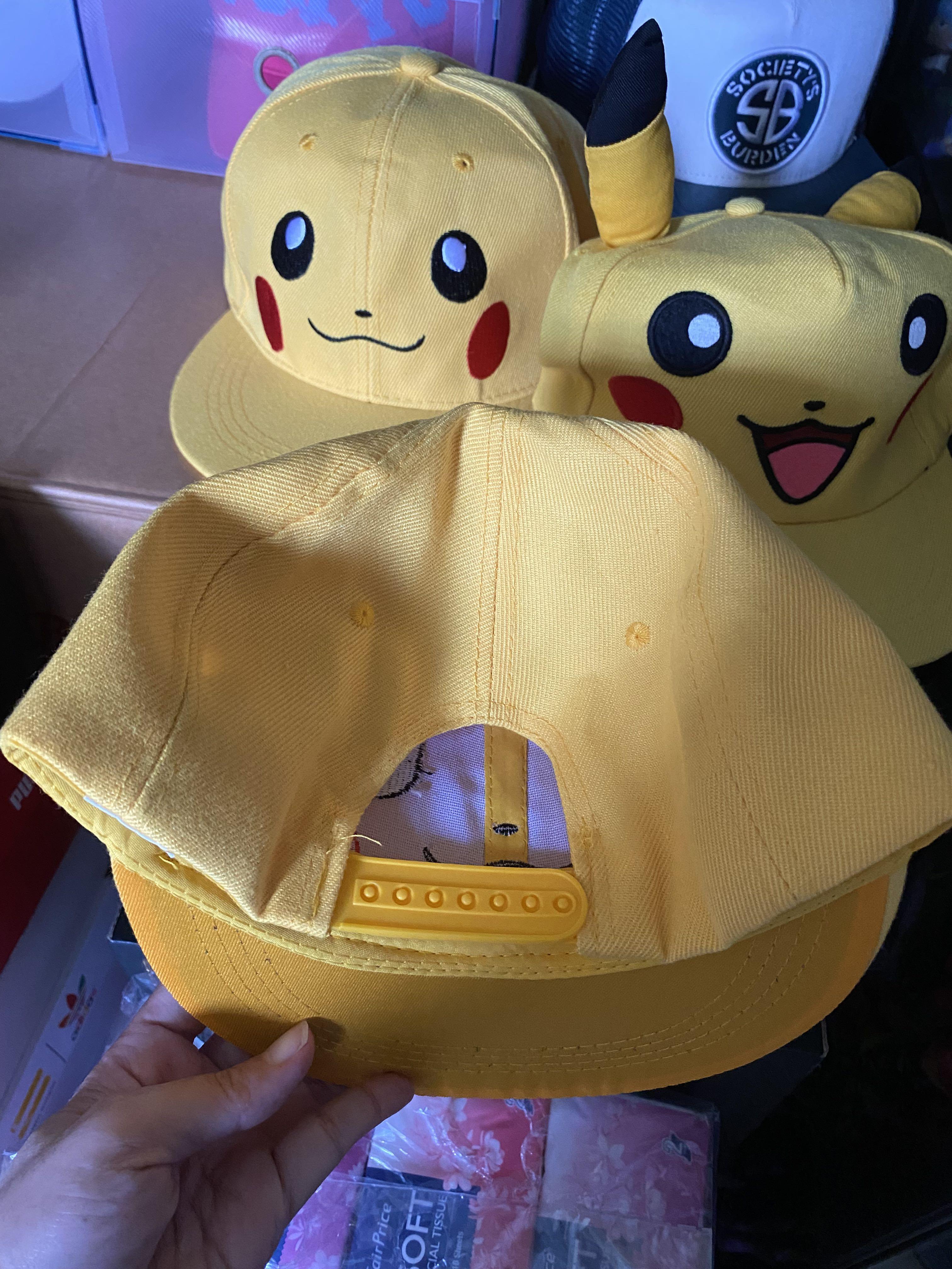 Pokemon Pikachu Cap, Babies & Kids, Babies & Kids Fashion on Carousell