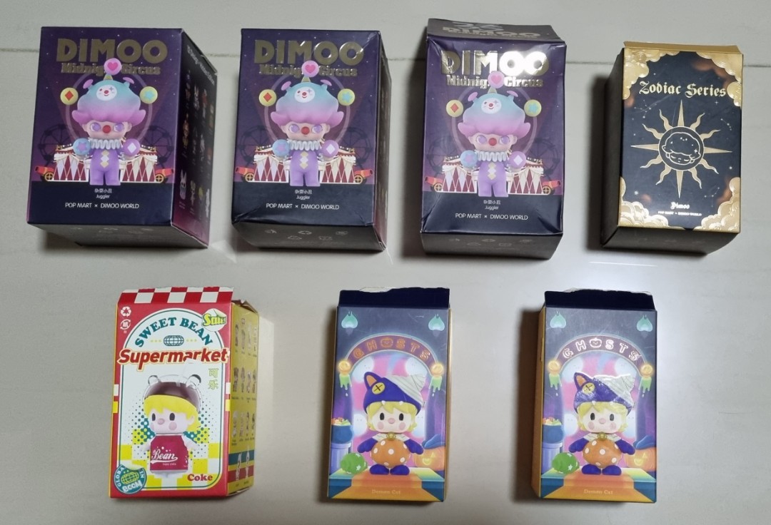 Popmart Dimoo & Sweet Bean, Hobbies & Toys, Toys & Games on Carousell
