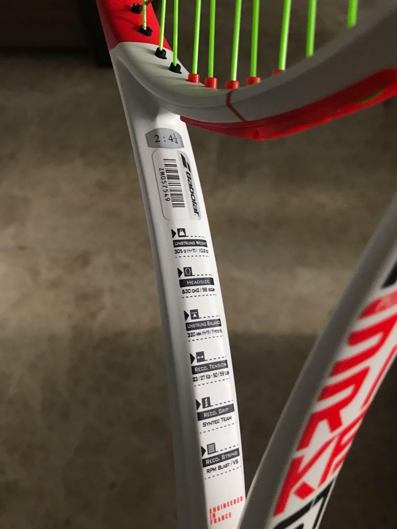 Babolat Pure Strike GEN3 , Sports Equipment, Sports & Games, Racket ...