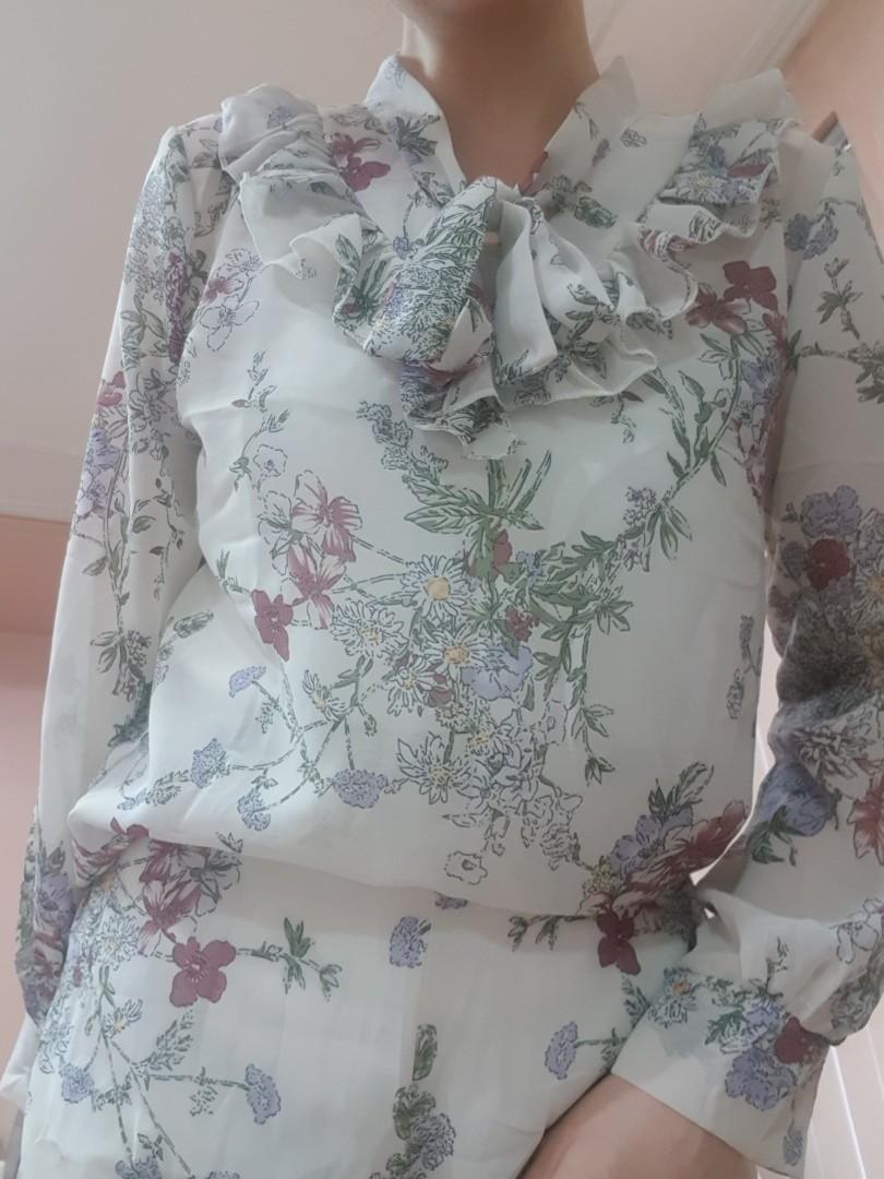 Rare Bangkok BKK Terno Coordinates, Women's Fashion, Dresses & Sets ...
