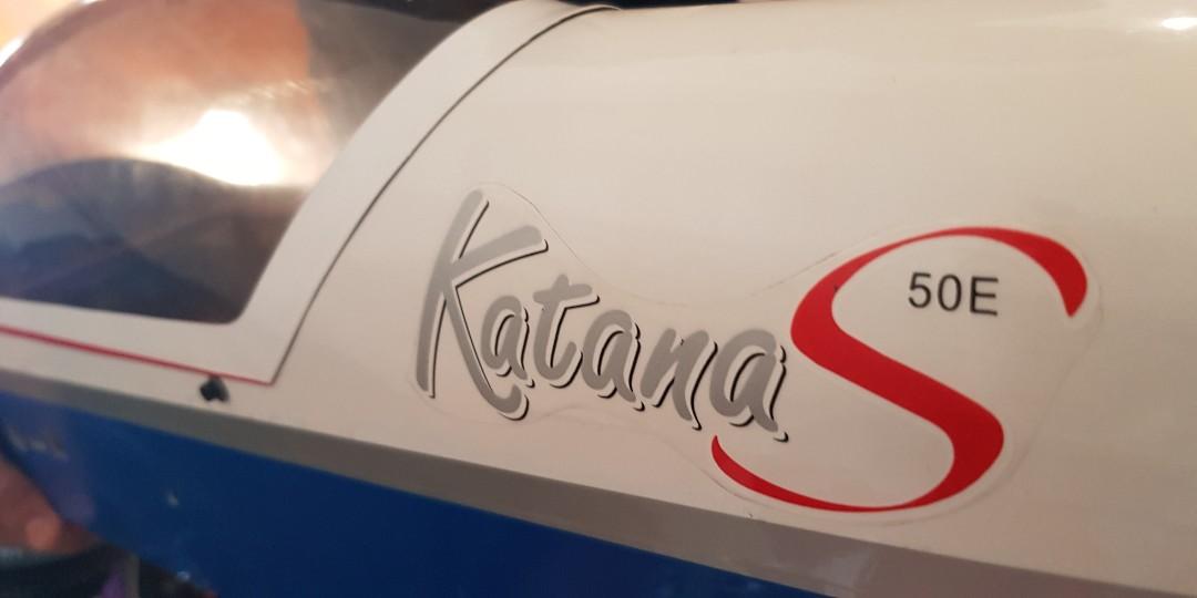 RTF RC plane SEBART KATANA S 50E, Hobbies & Toys, Toys & Games on Carousell
