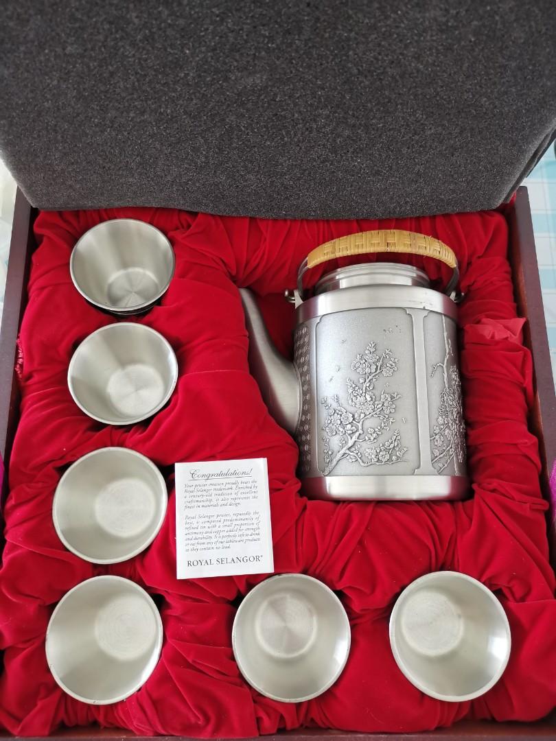 Royal Selangor Pewter tea cup set, Hobbies & Toys, Memorabilia ...
