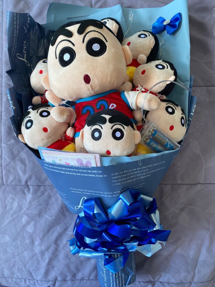 Shin chan bouquet, Hobbies & Toys, Stationery & Craft, Flowers ...