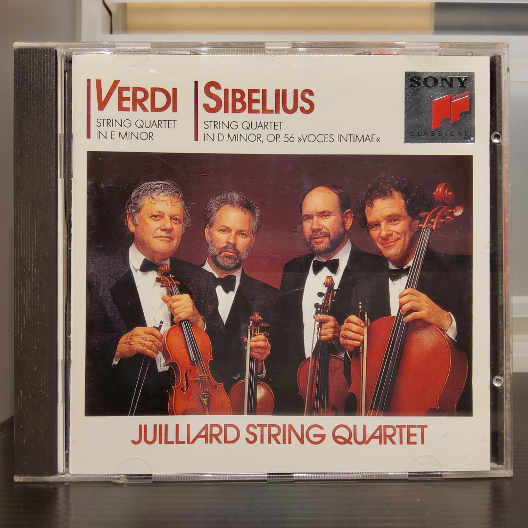 String Quartet Classical Music CDs Audiophile Chausson D'Indy Dvorak ...
