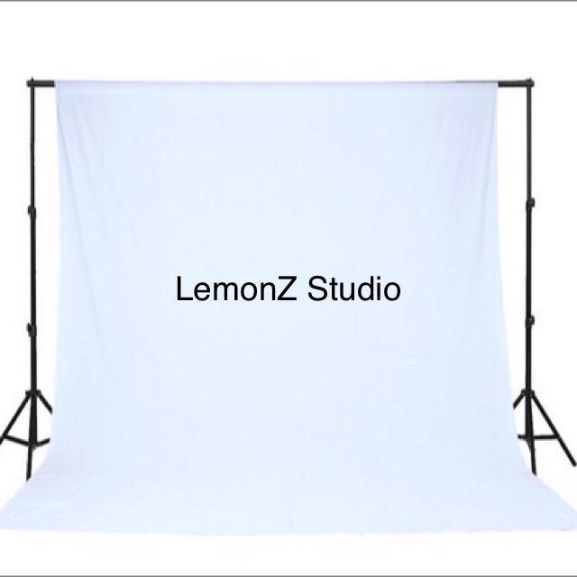 Studio Black Muslin Backdrop Cloth for your video, photo needs ...