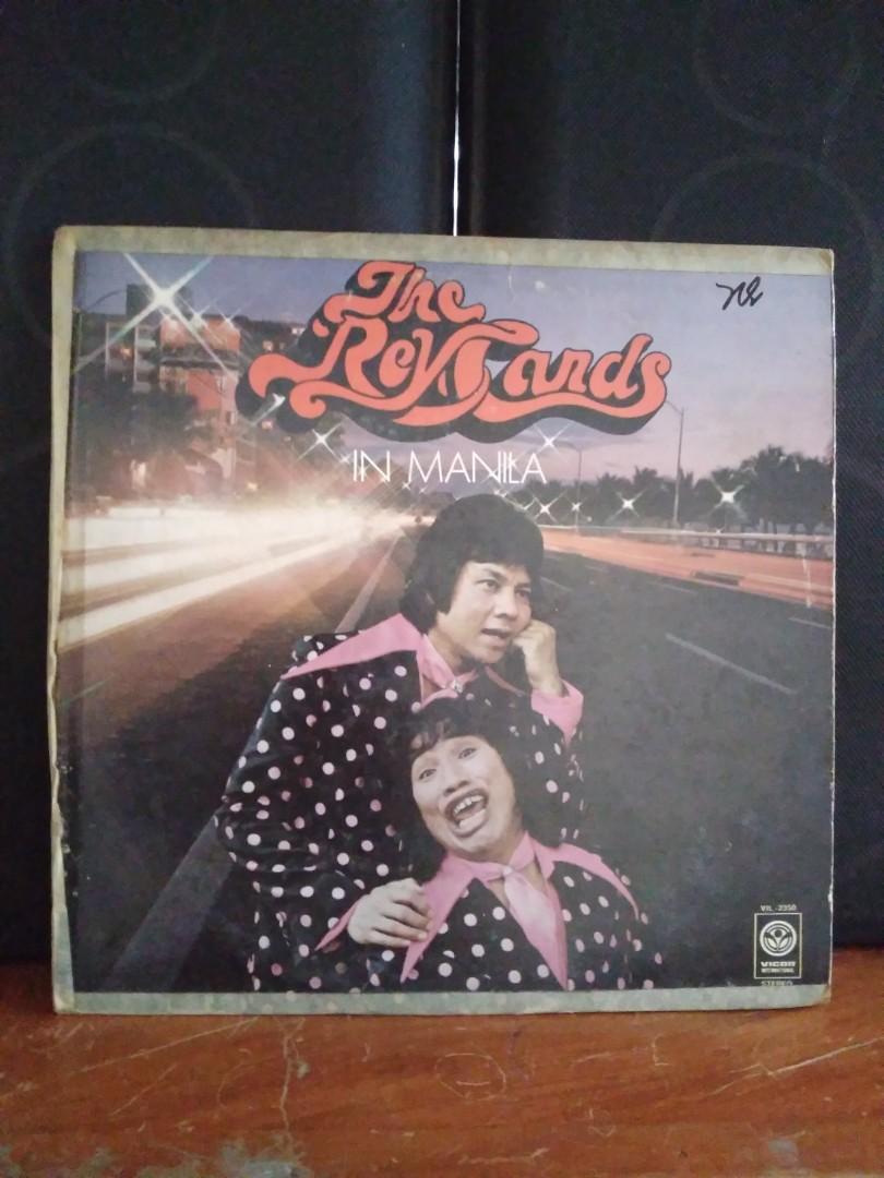 The Reycards in Manila (33 rpm LP Vinyl Record OPM Plaka) [Rare ...