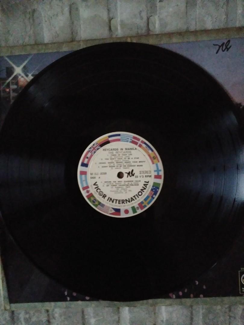 The Reycards in Manila (33 rpm LP Vinyl Record OPM Plaka) [Rare ...