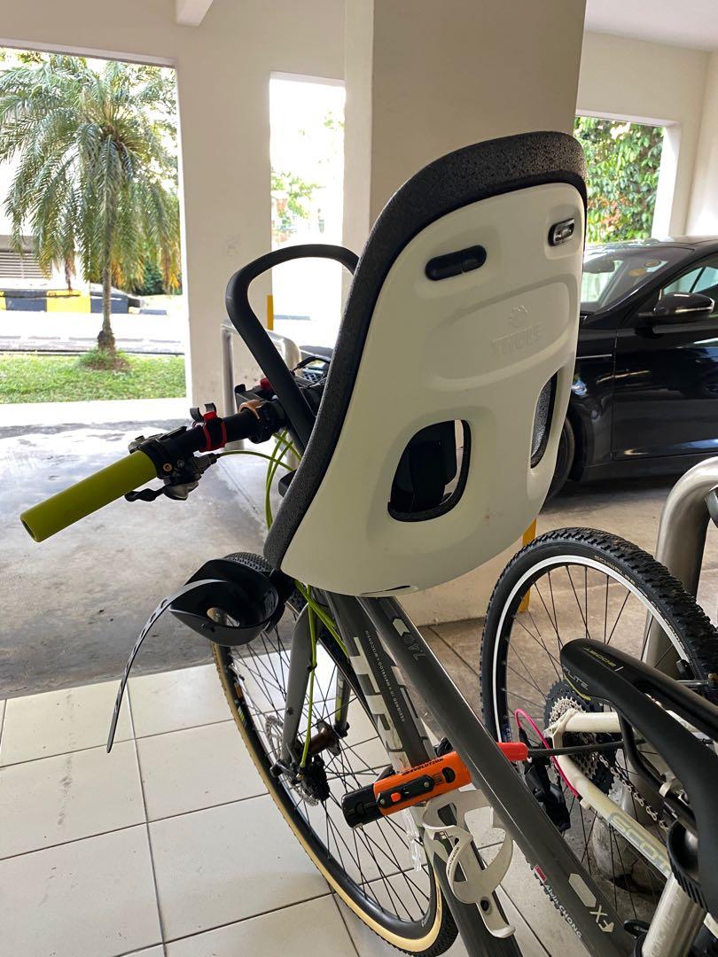 Thule Yepp Nexxt Mini front child bike seat front mount (Snow White ...