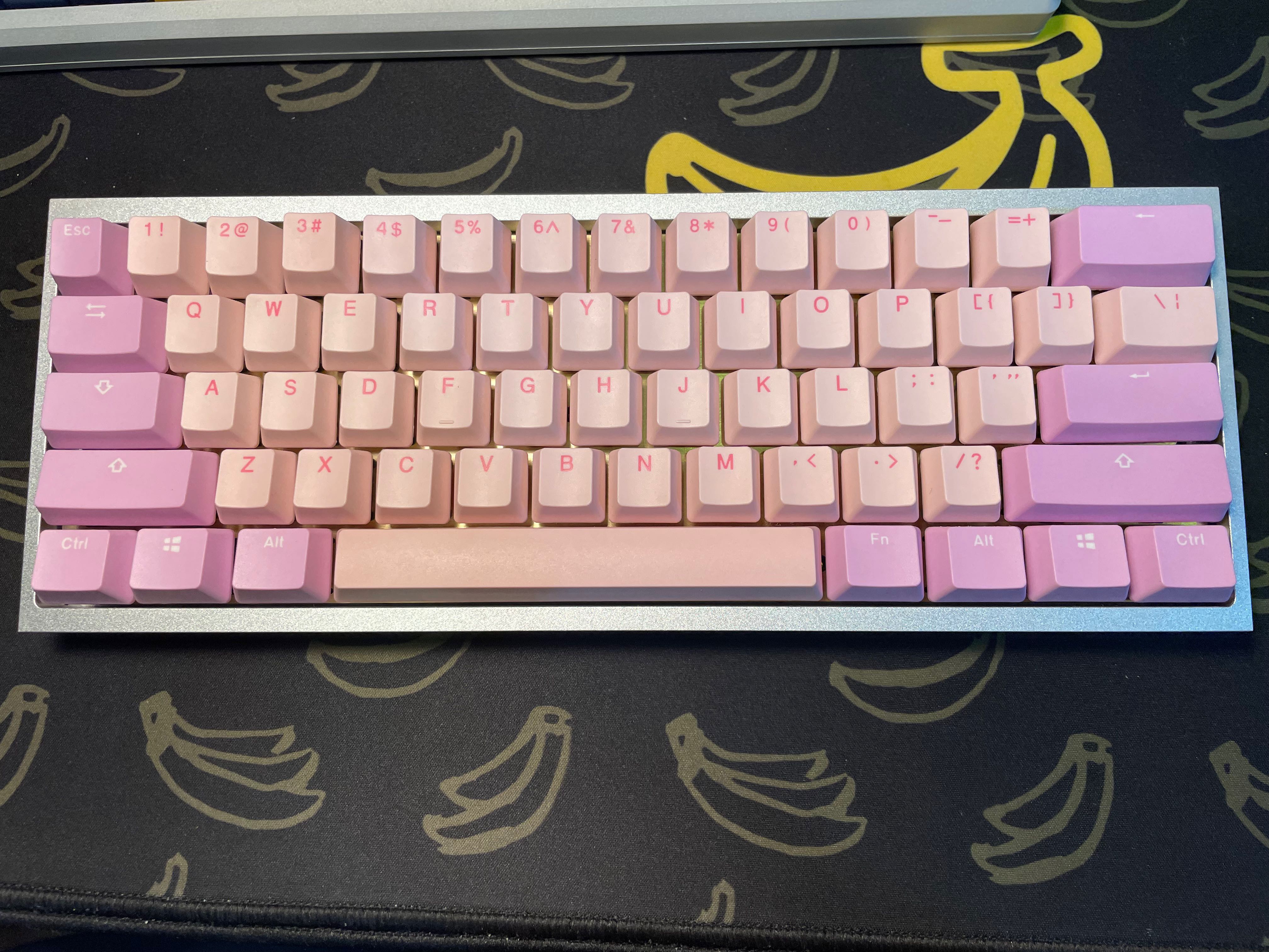 Tofu60 Silver Aluminum custom keyboard, Computers & Tech, Parts ...