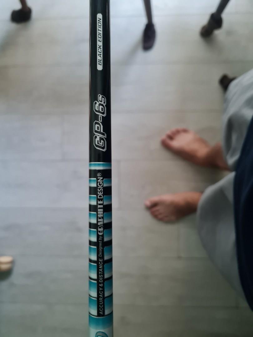 Tour AD GP 6s Black edition Golf shaft, Sports Equipment, Sports & Games, Golf on Carousell