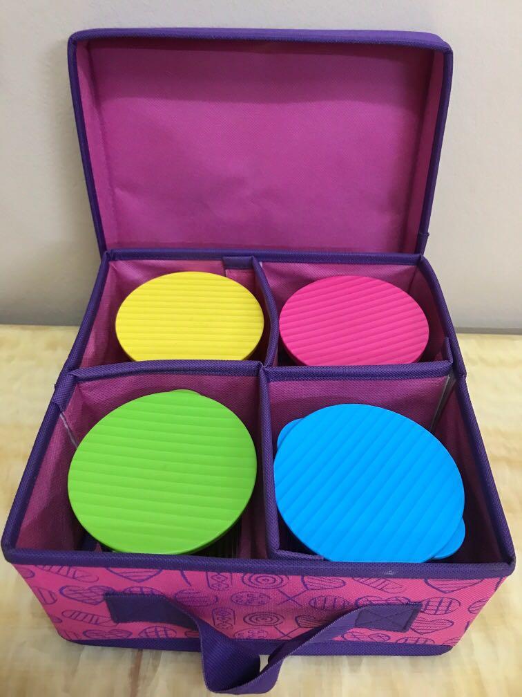 Tupperware clearmate round container, Furniture & Home Living ...