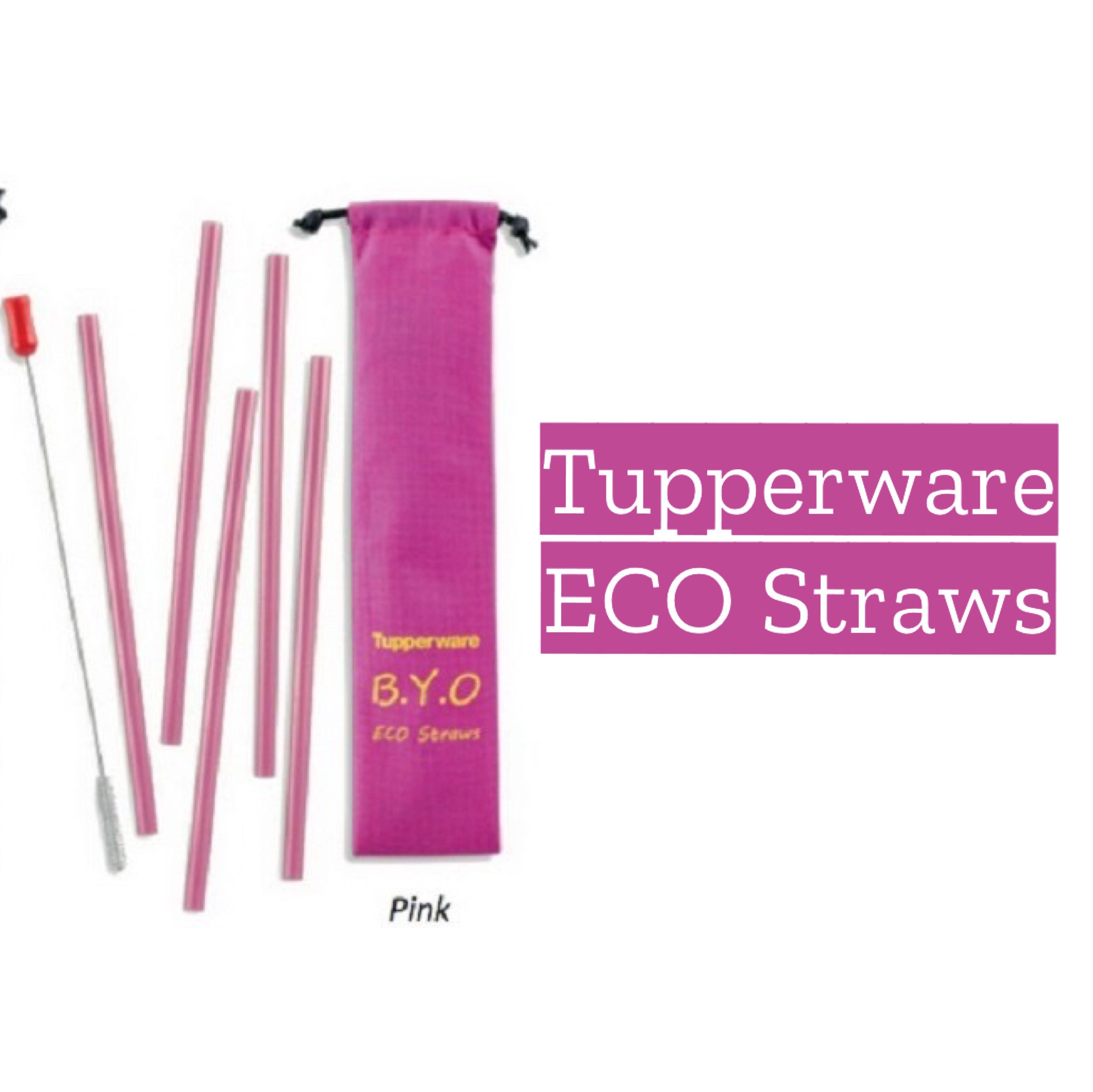 Tupperware ECO straws, Furniture & Home Living, Kitchenware & Tableware ...