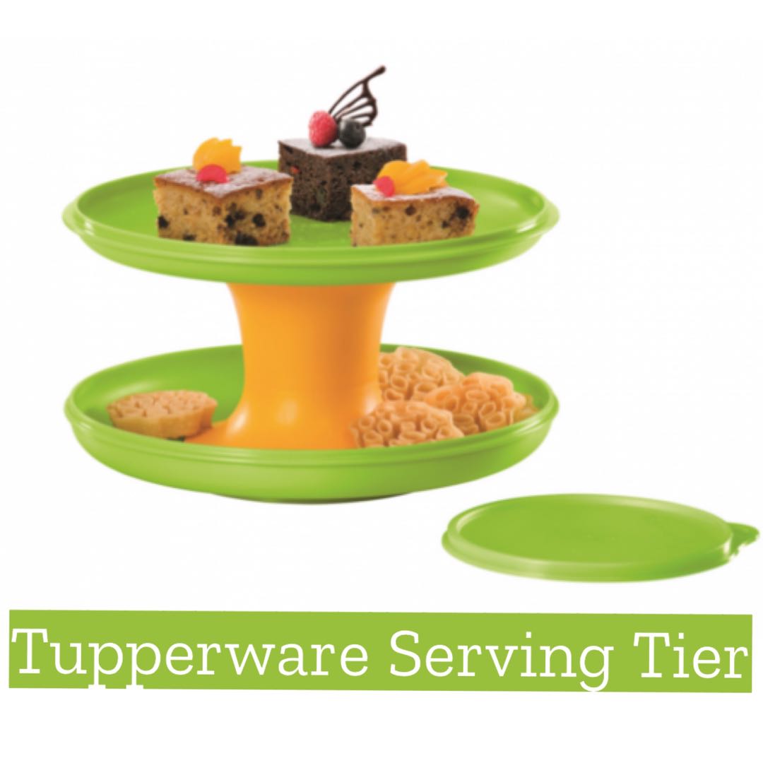 Tupperware Serving Tier, Furniture & Home Living, Kitchenware ...