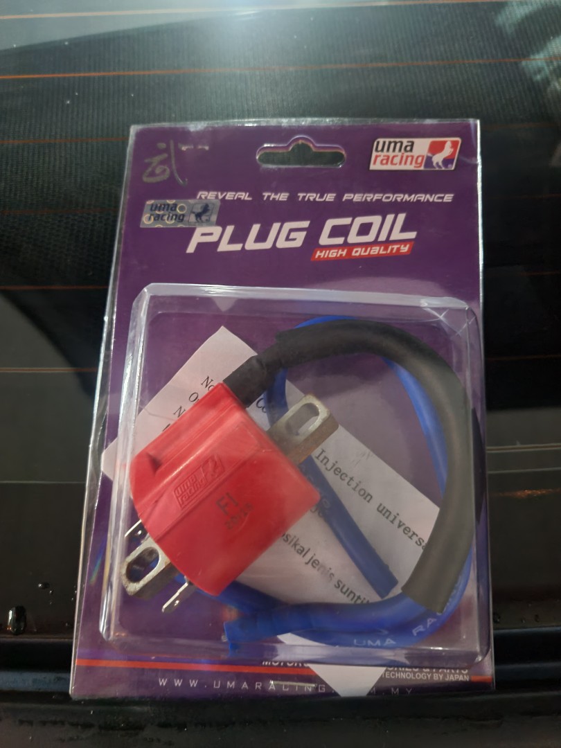 Uma Racing Plug Coil Fuel Injection use only Y15zr, Motorcycles ...