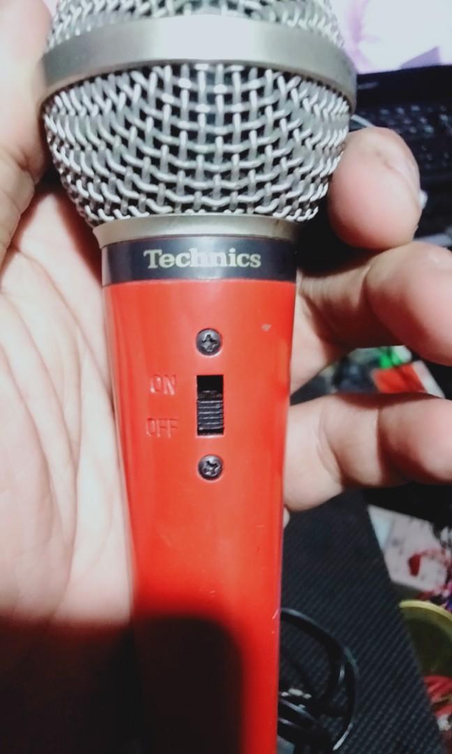 Vintage technics microphone, Hobbies & Toys, Music & Media, Music ...