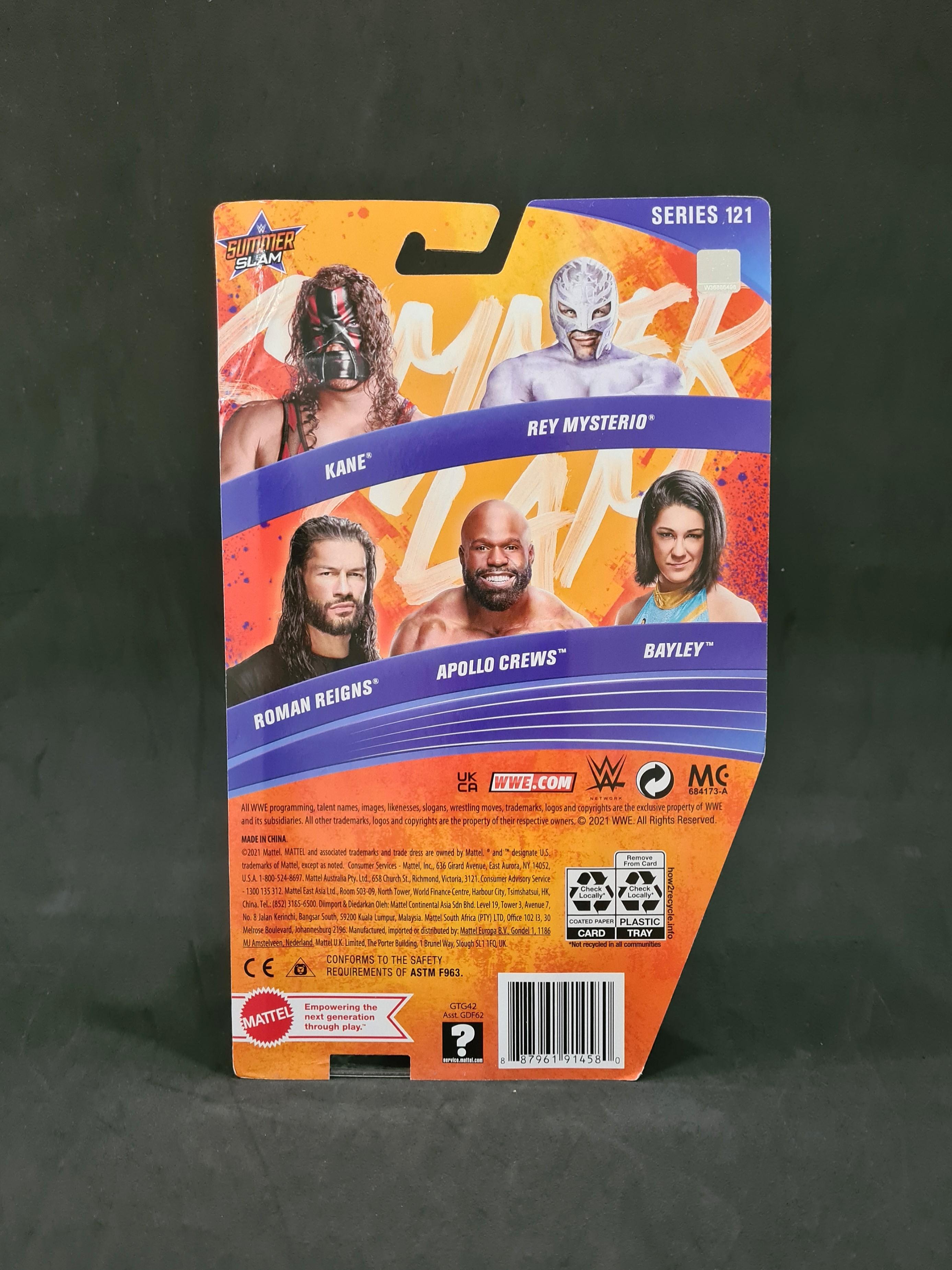 (RESERVED) WWE Mattel Basic Series 121 Kane, Hobbies & Toys, Toys ...