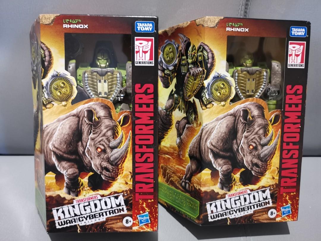 全新未開 孩之寶 KINGDOM 王國系列 RHINOX 犀牛 BW BEASR WARS 特種變形勇士 變形金剛 TRANSFORMERS ...