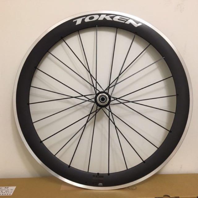 全新 Token C55A 55mm 鋁邊公路碳軨 公路車 Road Bike用, 運動產品, 單車及配件, 單車 - Carousell