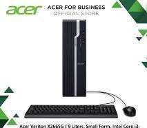 Acer Veriton X2665G Desktop (9 liters, Small Form, Intel Core i3-9100 ...
