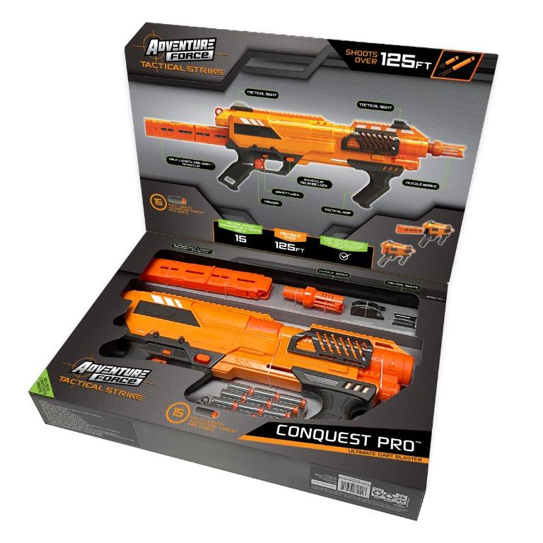 Adventure Force Tactical Strike Conquest Pro Blaster Nerf, Hobbies ...
