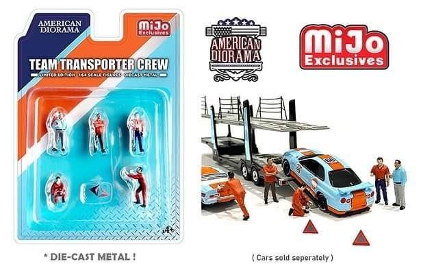 AMERICAN DIORAMA X MIJO EXCLUSIVE 1/64 FIGURES SET 1, Hobbies & Toys ...