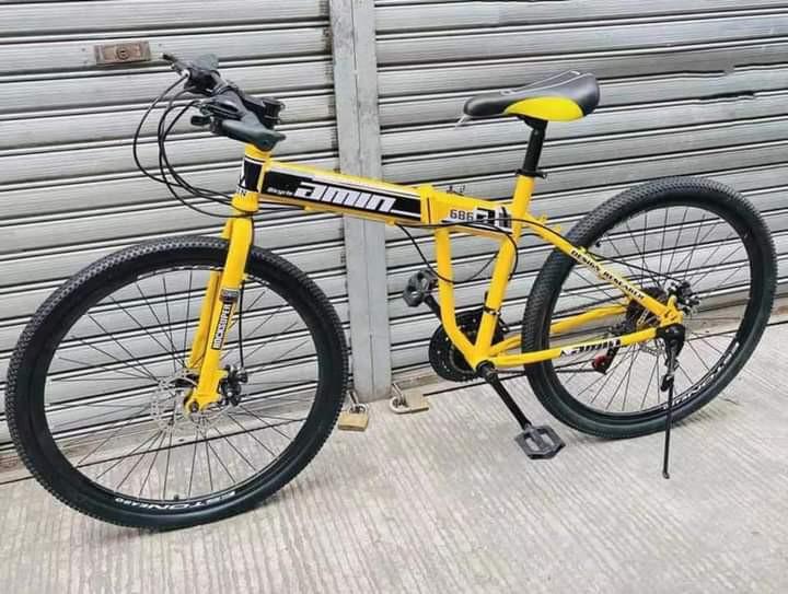 AMIN FOLDING MOUNTAIN BIKE, Sports Equipment, Bicycles & Parts ...
