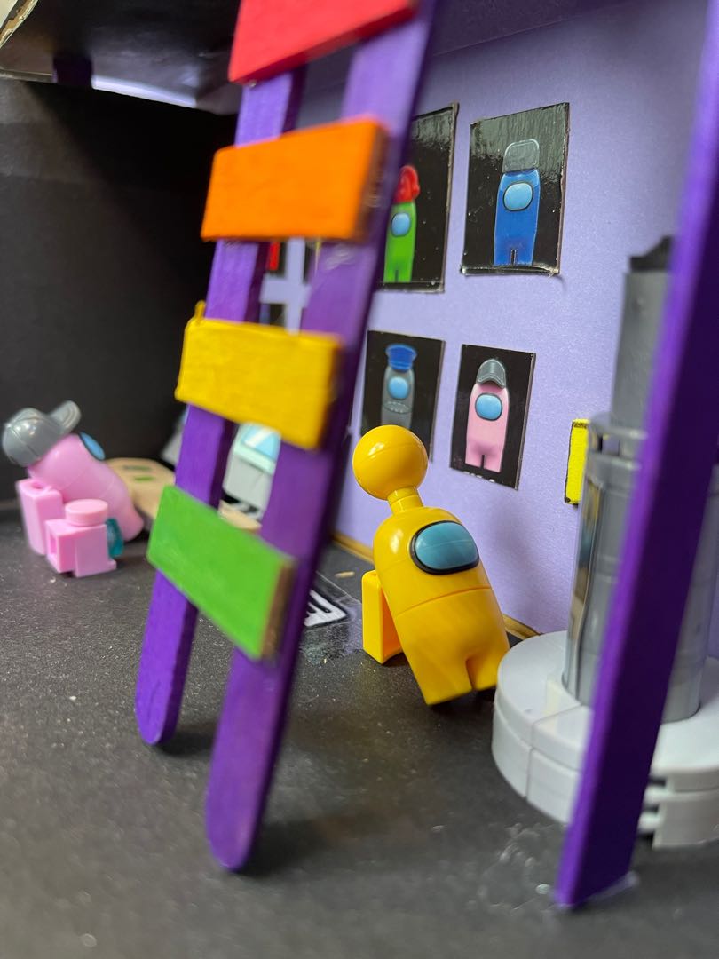 Among us home-made set, Hobbies & Toys, Toys & Games on Carousell