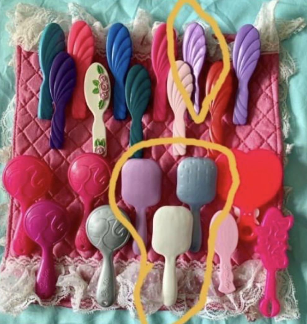 Barbie Doll Comb Bundle, Hobbies & Toys, Toys & Games on Carousell