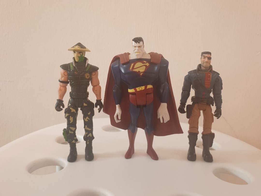 gijoe, godzilla superman Combo figure, Hobbies & Toys, Collectibles ...
