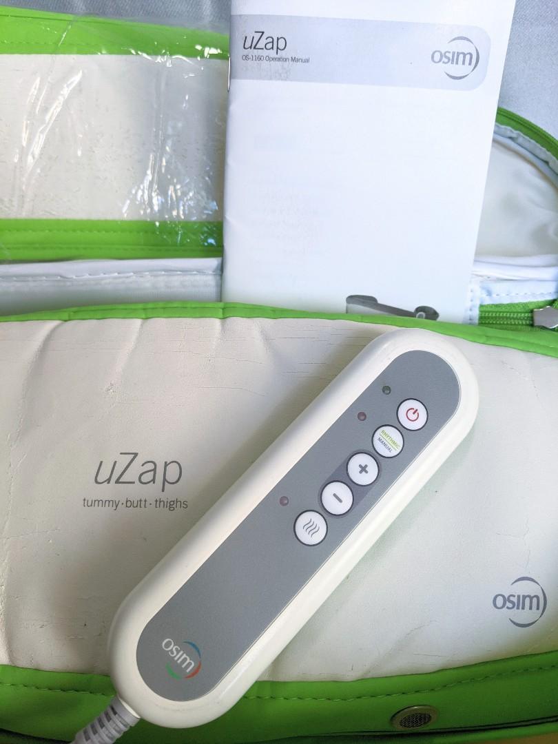 BN OSIM Uzap Slim tummy and arm device, Health & Nutrition, Massage ...