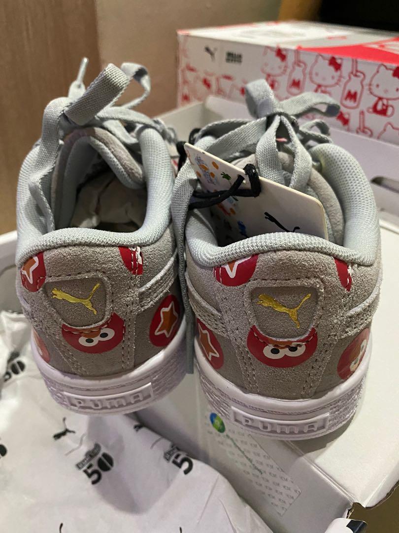 Brand new puma unisex Sesame Street elmo sneaker, Babies & Kids, Babies ...