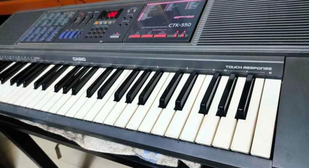 Casio CTK-550 61-Key Touch Response Keyboard, Hobbies & Toys, Music ...